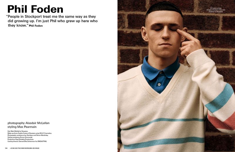 Phil Foden (i-D Magazine)