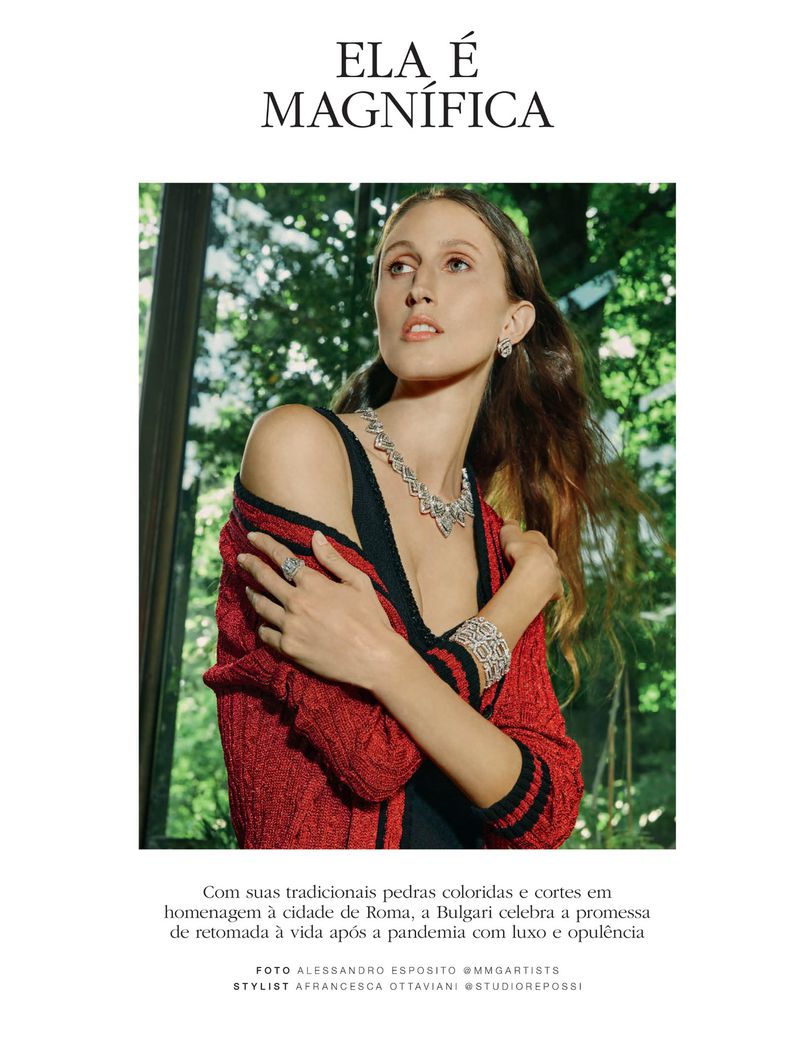 ELA É MAGNÍFICA -Anna Cleveland (Marie Claire Brazil)