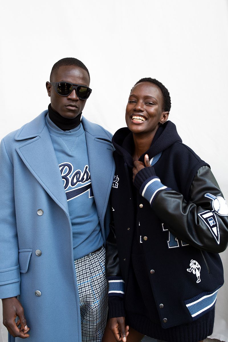 Boss x Russell Athletic 2022 MFW Backstage (BOSS)