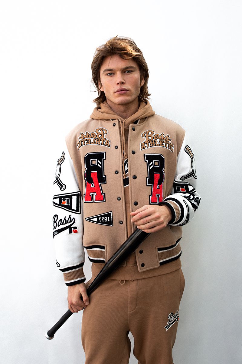 Boss x Russell Athletic 2022 MFW Backstage (BOSS)