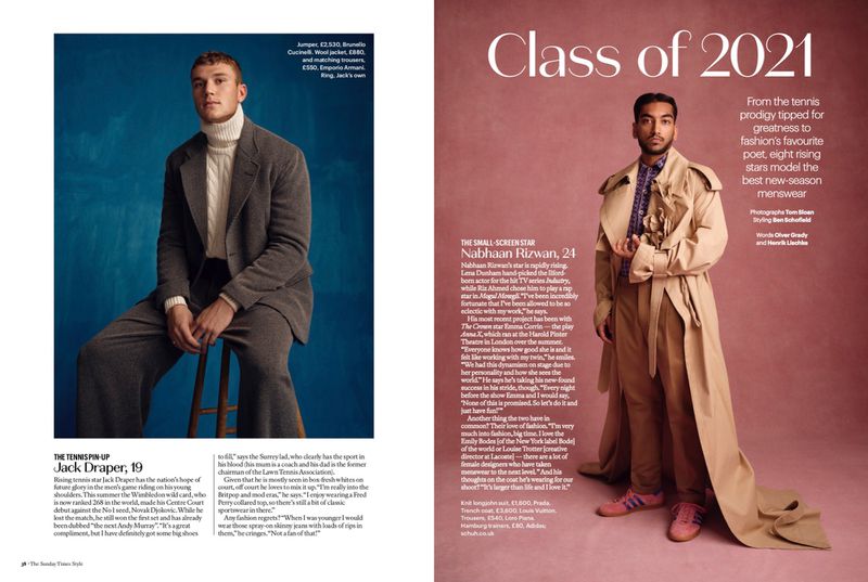 Class of 2021 (The Sunday Times Style Magazine UK)