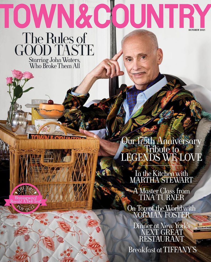 Town & Country October 2021 Cover (Town & Country)