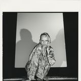 Lili Sumner eating alla caprese (Crash Magazine)