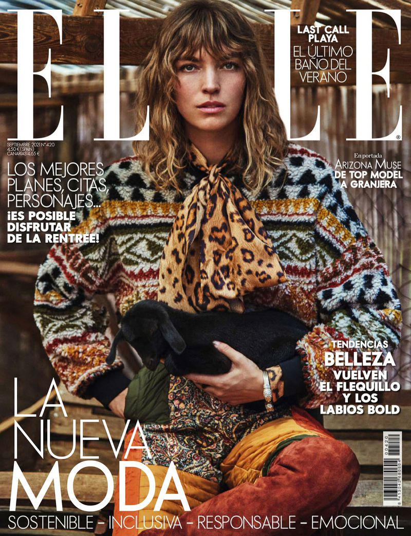 Elle Spain September 2021 Cover (Elle Spain)