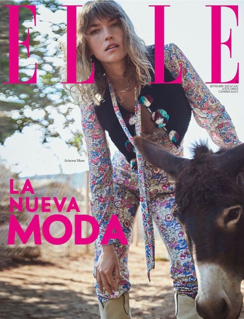 Elle Spain September 2021 Cover (Elle Spain)