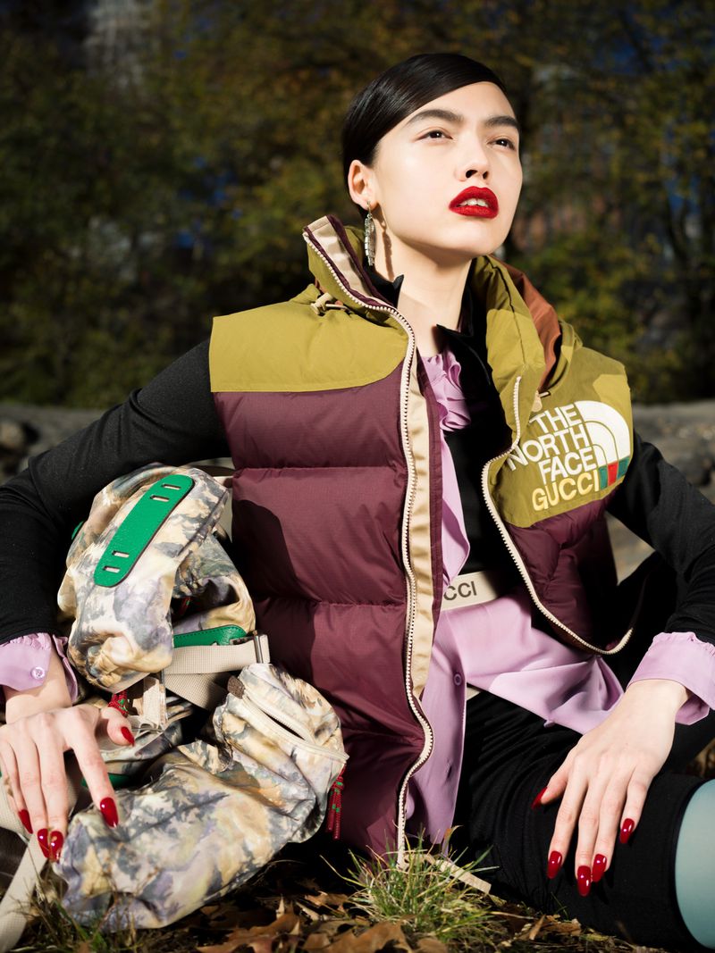 LET'S GO OUTSIDE WITH GUCCI x THE NORTH FACE (V Magazine)