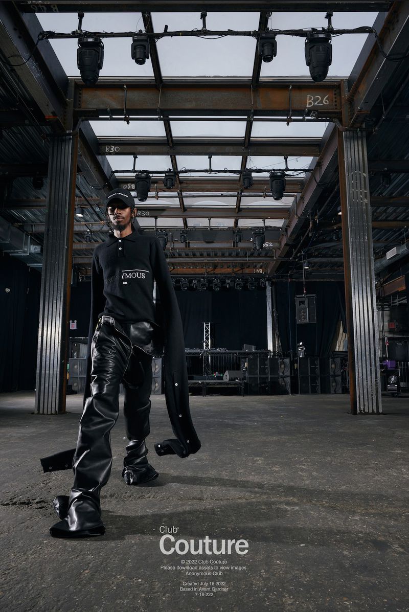 Anonymous Club Couture, Collection 01 WE BLEED GREEN Photos by Michael ...