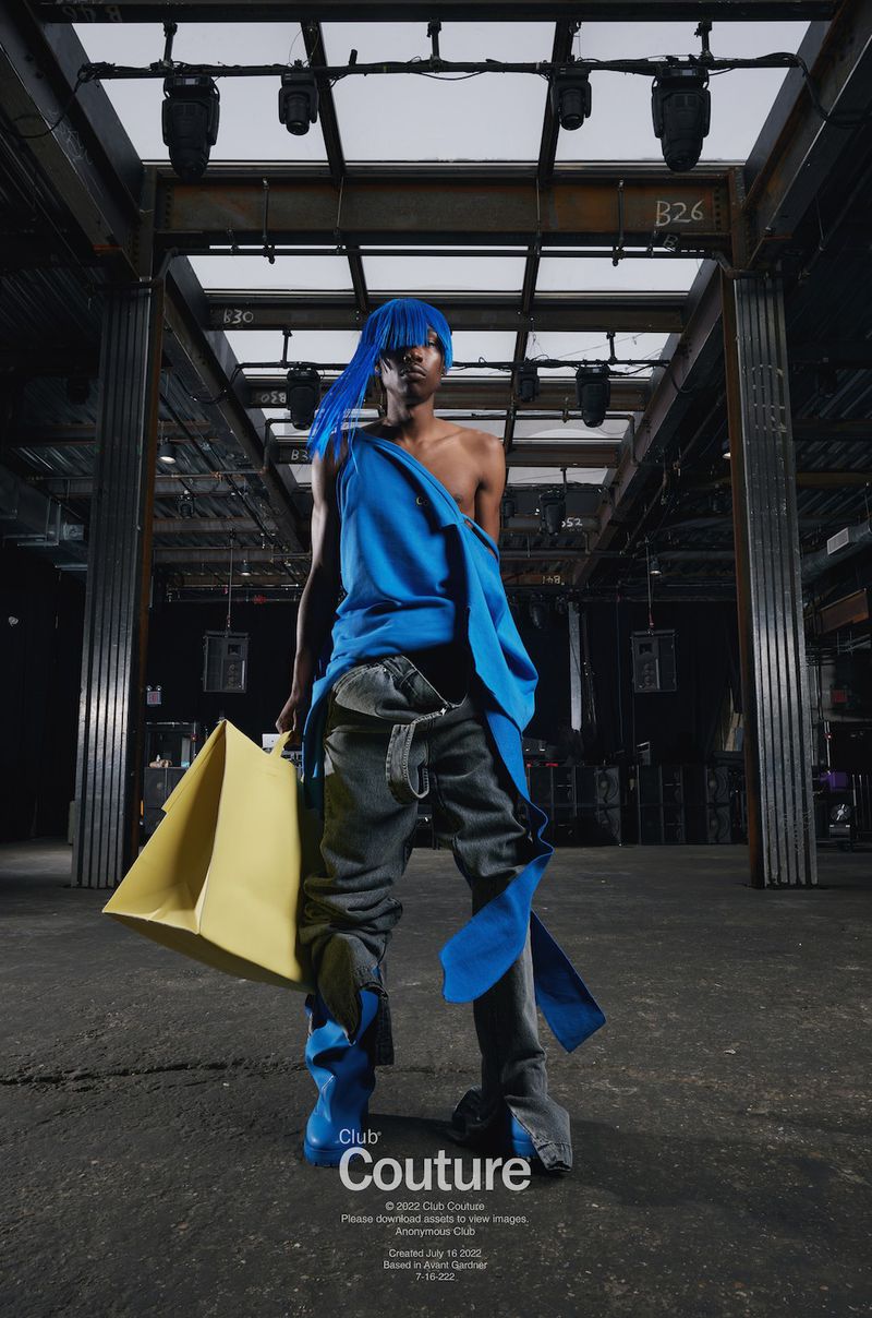 Anonymous Club Couture, Collection 01 WE BLEED GREEN Photos by Michael ...