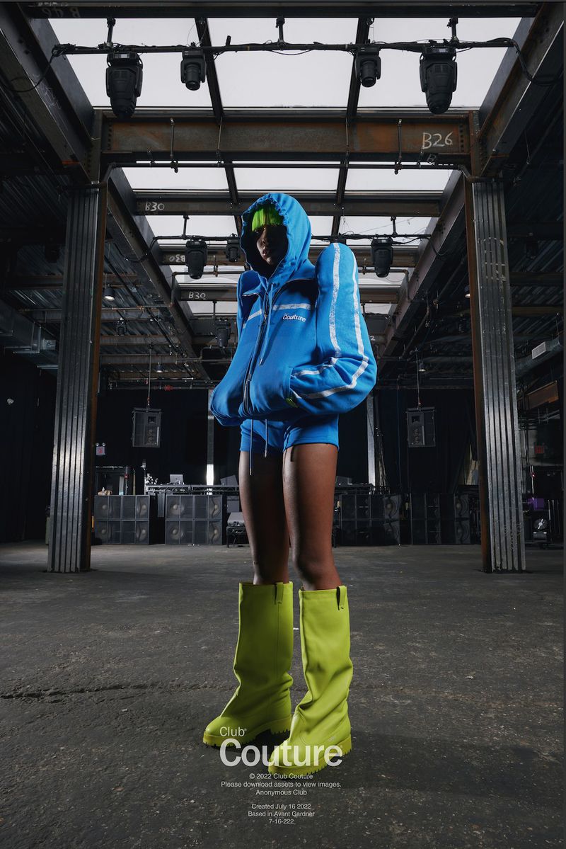 Anonymous Club Couture, Collection 01 WE BLEED GREEN Photos by Michael ...