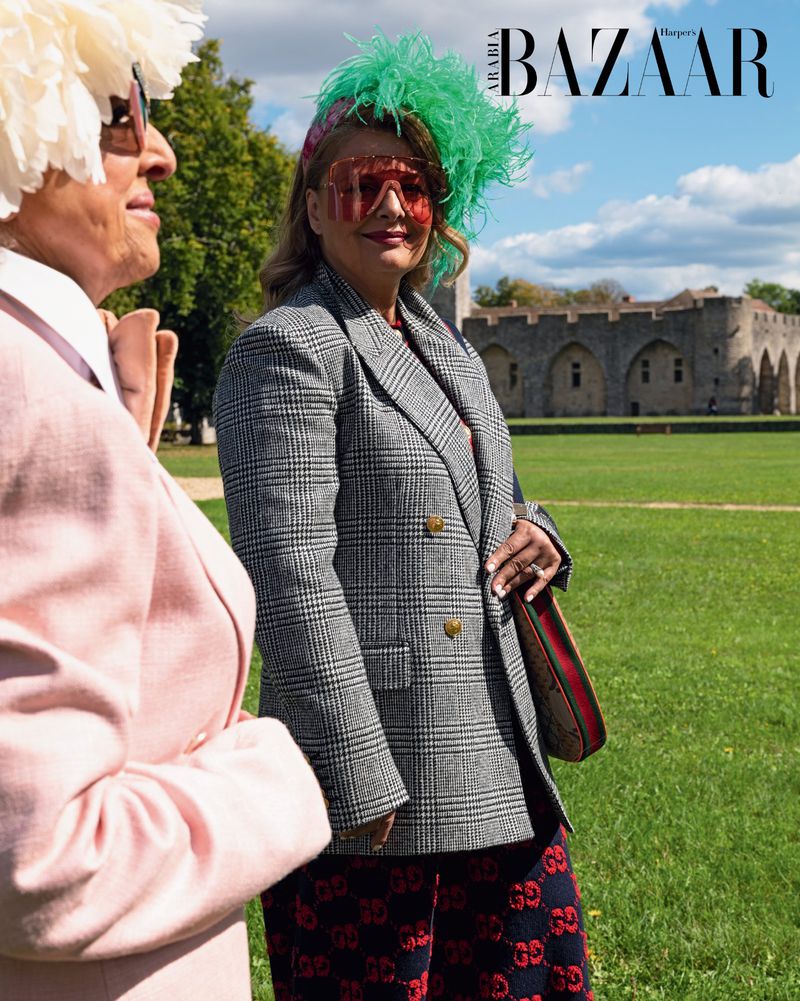 Harper's Bazaar Arabia x Iran Khanoom (Harper's Bazaar Arabia)