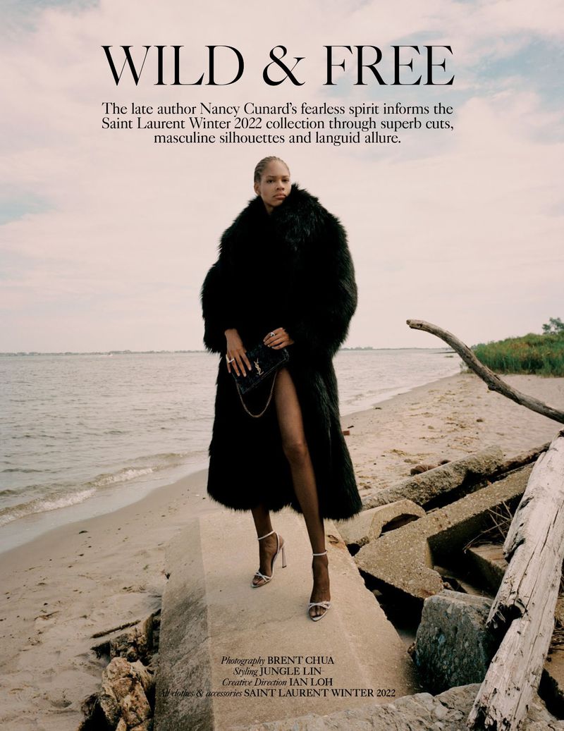 Saint Laurent Special: Wild & Free (L'Officiel Malaysia)