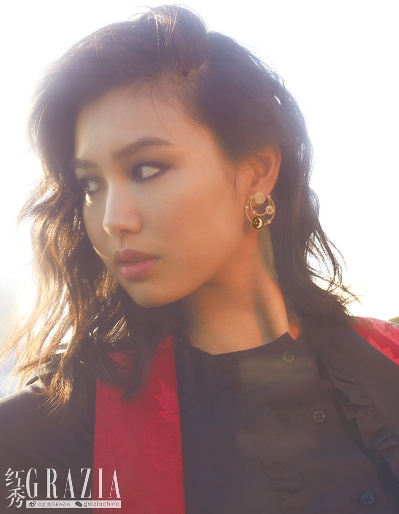 Estelle Chen in Paris (Grazia China)