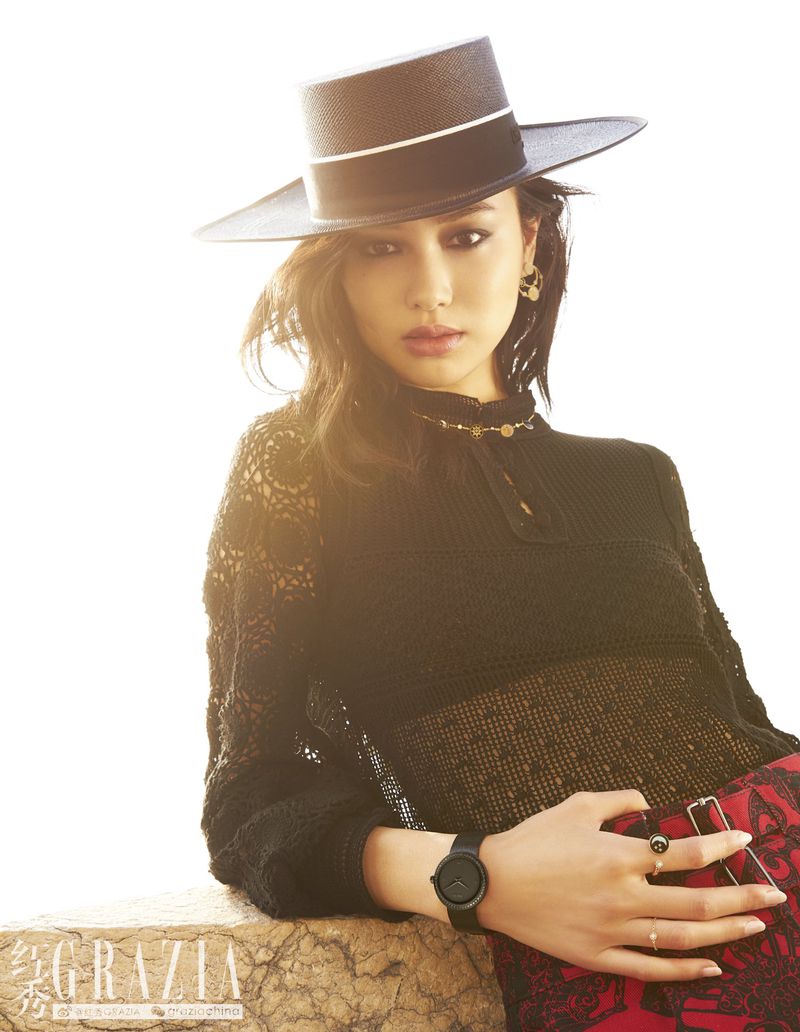 Estelle Chen in Paris (Grazia China)