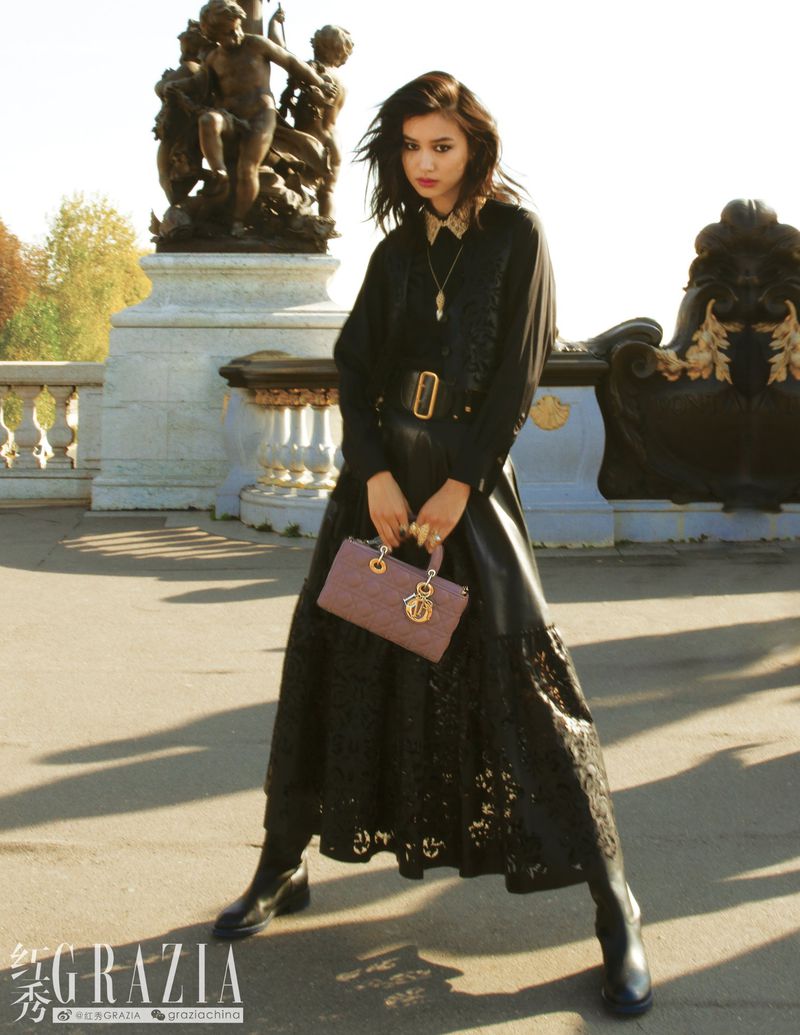 Estelle Chen in Paris (Grazia China)