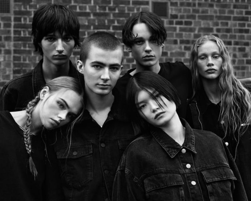 Zara TRF Denim Collection Fall 2022 campaign (Zara)