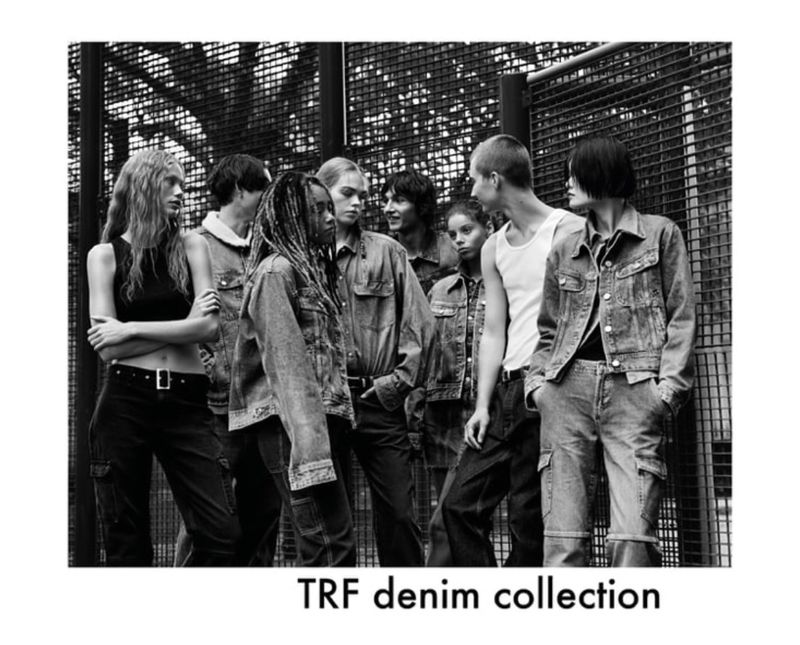 Zara TRF Denim Collection Fall 2022 campaign (Zara)
