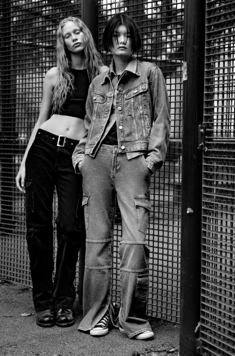 Zara TRF Denim Collection Fall 2022 campaign (Zara)