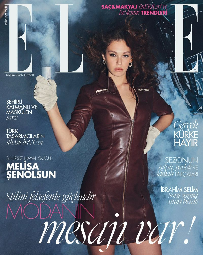 Elle Turkey November 2021 Cover ph: Burcu Karademir (Elle Türkiye)