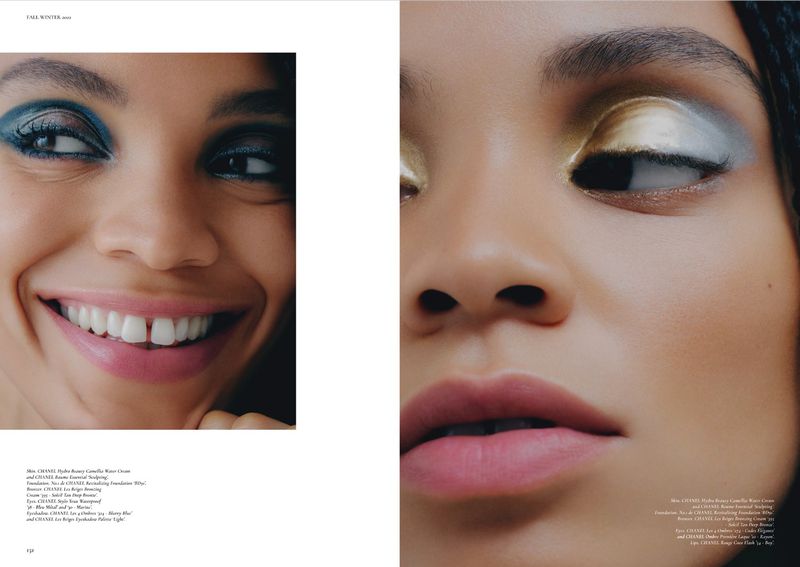 Chanel Beauty FW22 with Anna Payne (5ELEVEN Magazine)