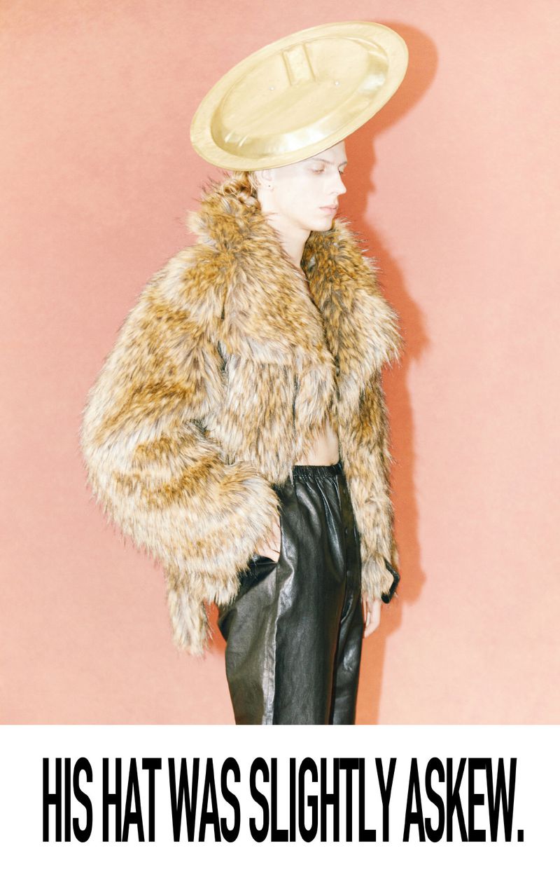 HIS HAT WAS SLIGHTLY ASKEW (Harper's Bazaar China Men)