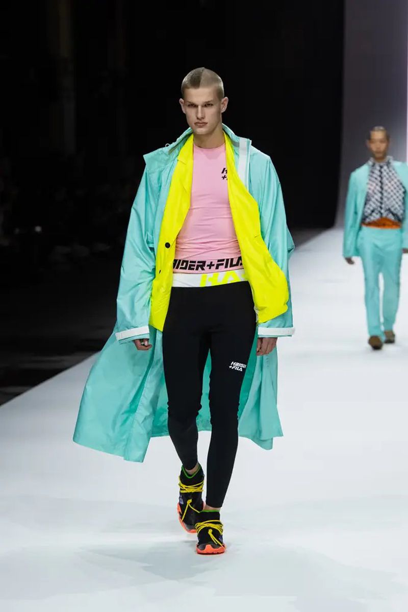 Fila x Haider Ackermann 2022 Show (Fila)