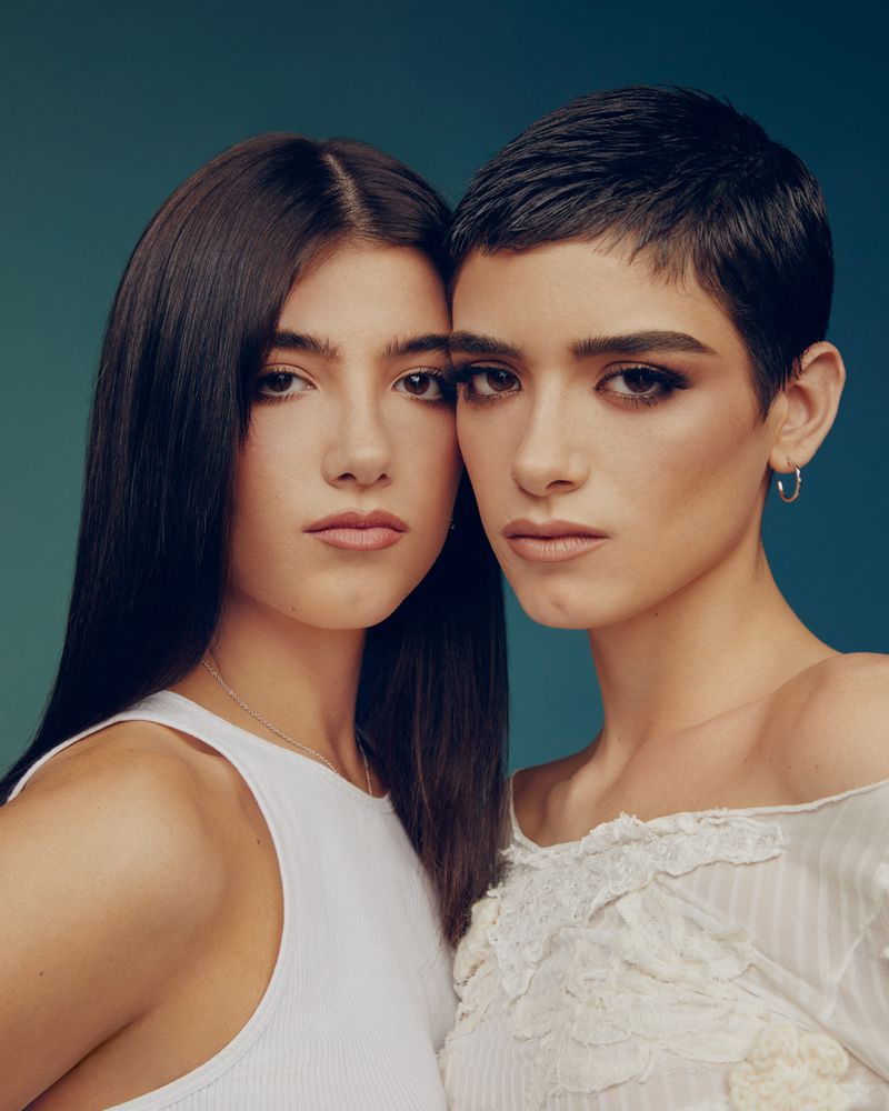 Charli and Dixie D'Amelio for In The Know Fall/Winter 2022 (Various ...