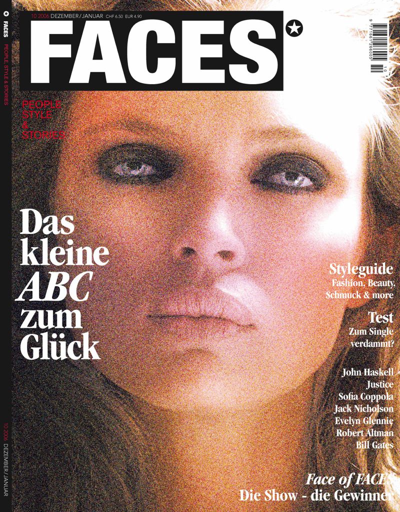 Faces January 2007 Cover (Various Covers)