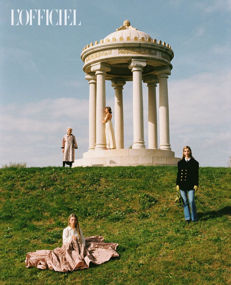 Two Of The Serenest Elements: Fashion & Aesthetics (L'Officiel India)