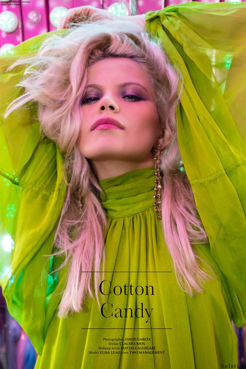 Solstice Magazine. Cotton Candy (Various Editorials)