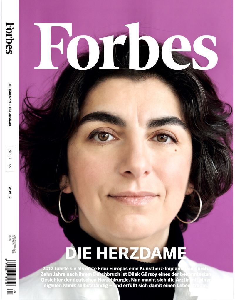 Forbes Germany Oct 2022 Cover | Die Herzdame (Various Covers)