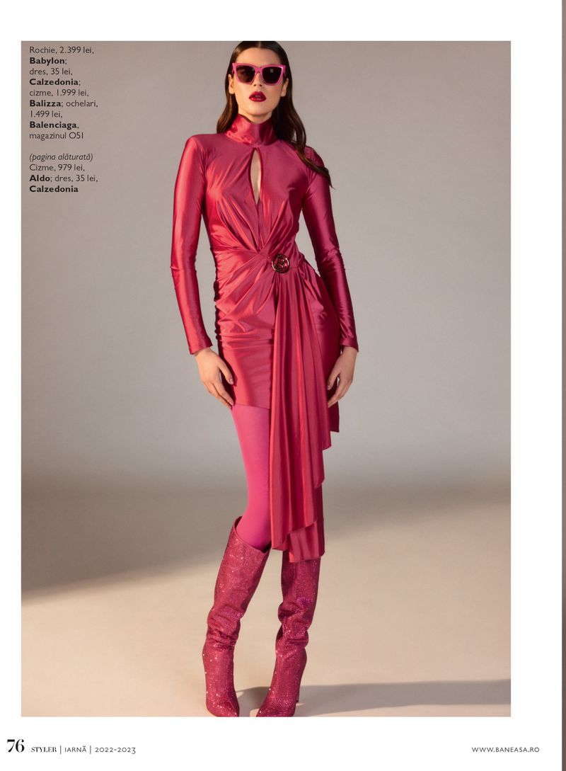 Red & Pink for Styler Magazine (Various Editorials)