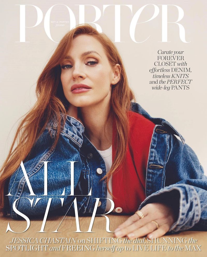 Jessica Chastain June 2022 Cover (Porter Magazine)