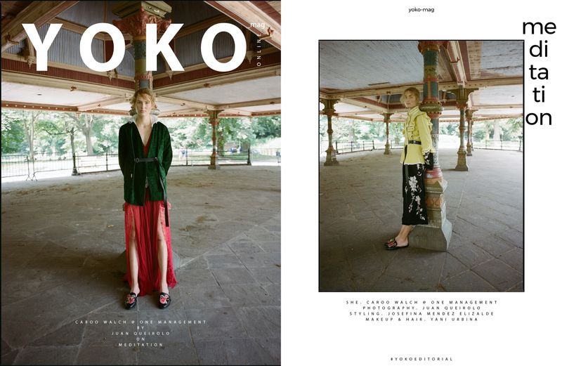 Meditation for yoko magazine (Various Editorials)