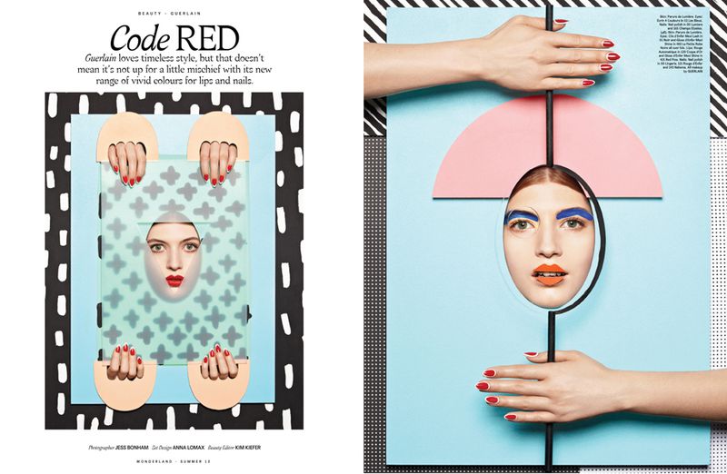 Code Red photographed by Jessica Bonham (Wonderland Magazine)