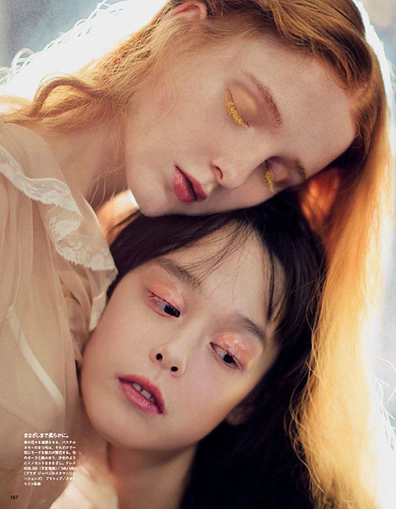 pastel reflections (Vogue Japan)
