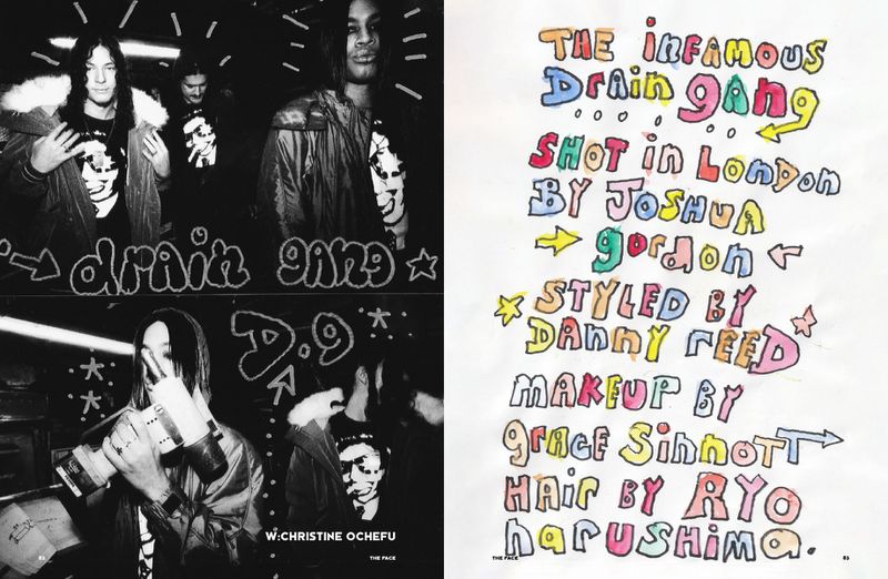 The Infamous Drain Gang (The Face Magazine)