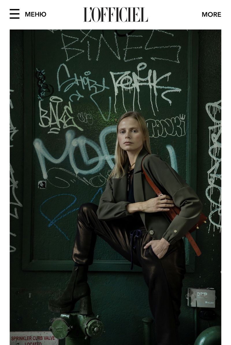 Meet Irene Stepanenko by Ekaterina Belinskaya (L'Officiel Baltics)