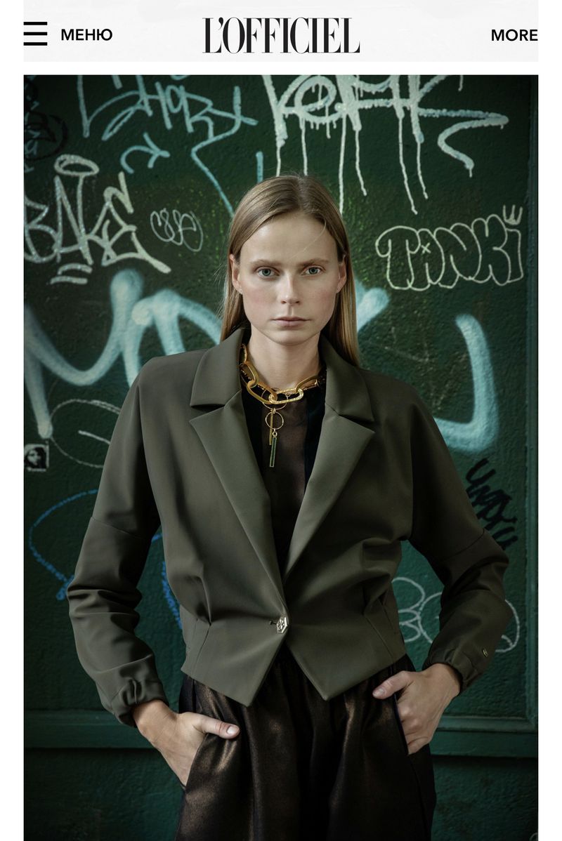 Meet Irene Stepanenko by Ekaterina Belinskaya (L'Officiel Baltics)