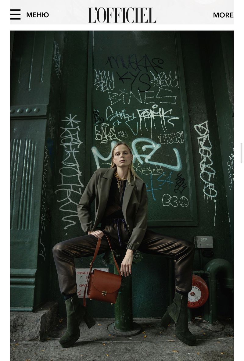 Meet Irene Stepanenko by Ekaterina Belinskaya (L'Officiel Baltics)
