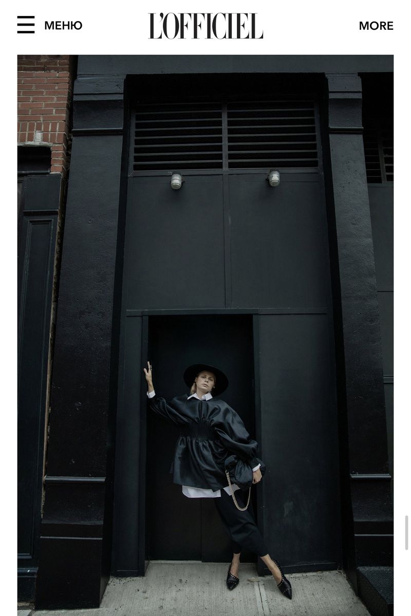Meet Irene Stepanenko by Ekaterina Belinskaya (L'Officiel Baltics)
