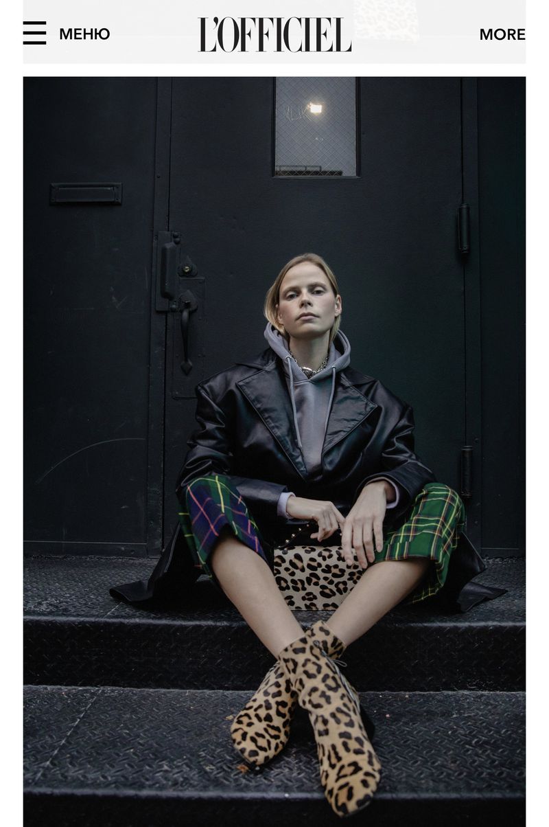 Meet Irene Stepanenko by Ekaterina Belinskaya (L'Officiel Baltics)