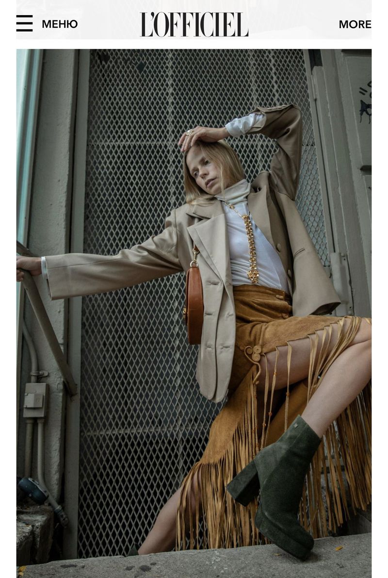 Meet Irene Stepanenko by Ekaterina Belinskaya (L'Officiel Baltics)