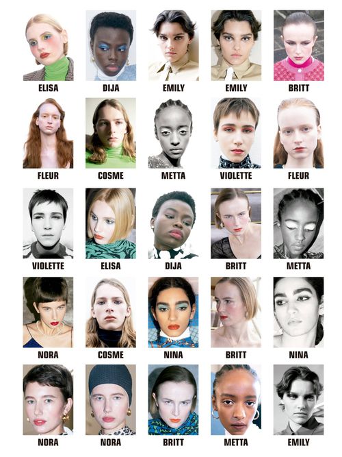 Violette Meima - Model - detail by client