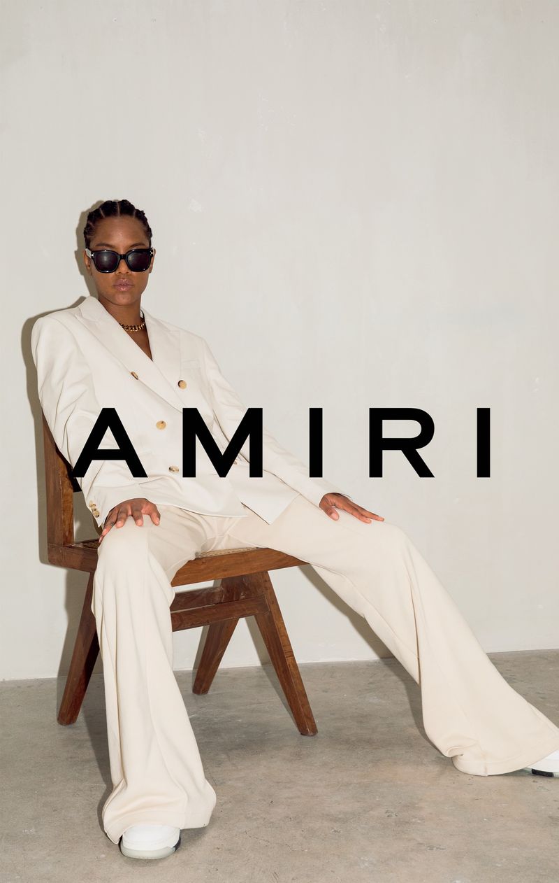 Amiri S/S 22 womenswear campaign (Amiri)