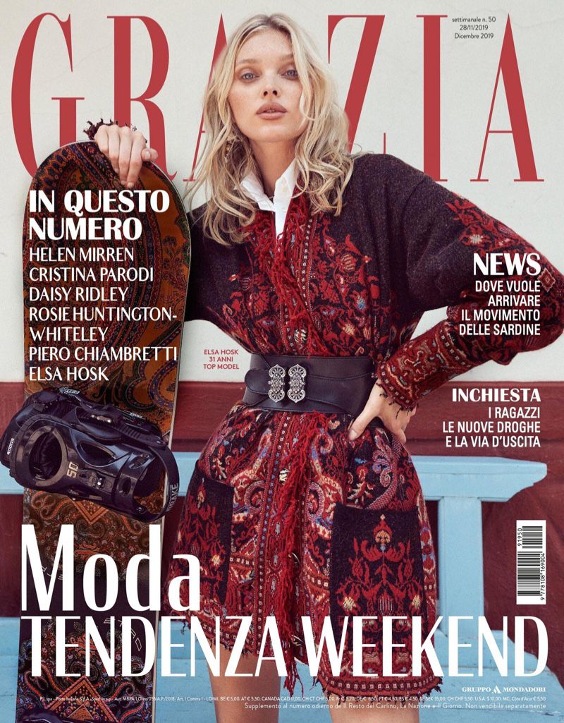 Grazia Italy December 2019 Cover (Grazia Italy)