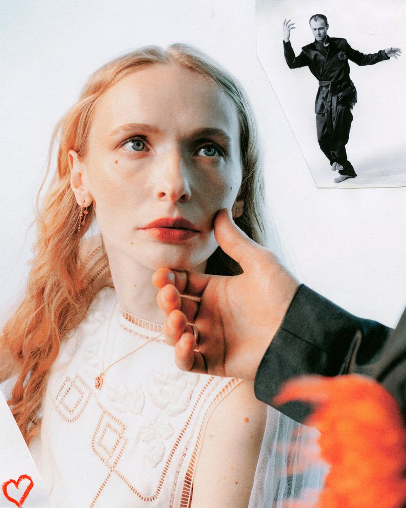 Yura Borisov and Anna Shevchuk (InStyle Russia)