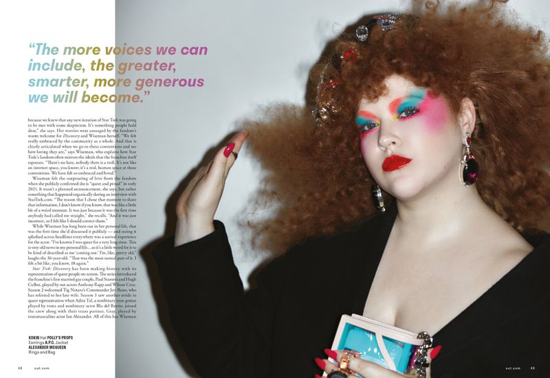 Out Magazine January/February 2022 Covers (Out Magazine)