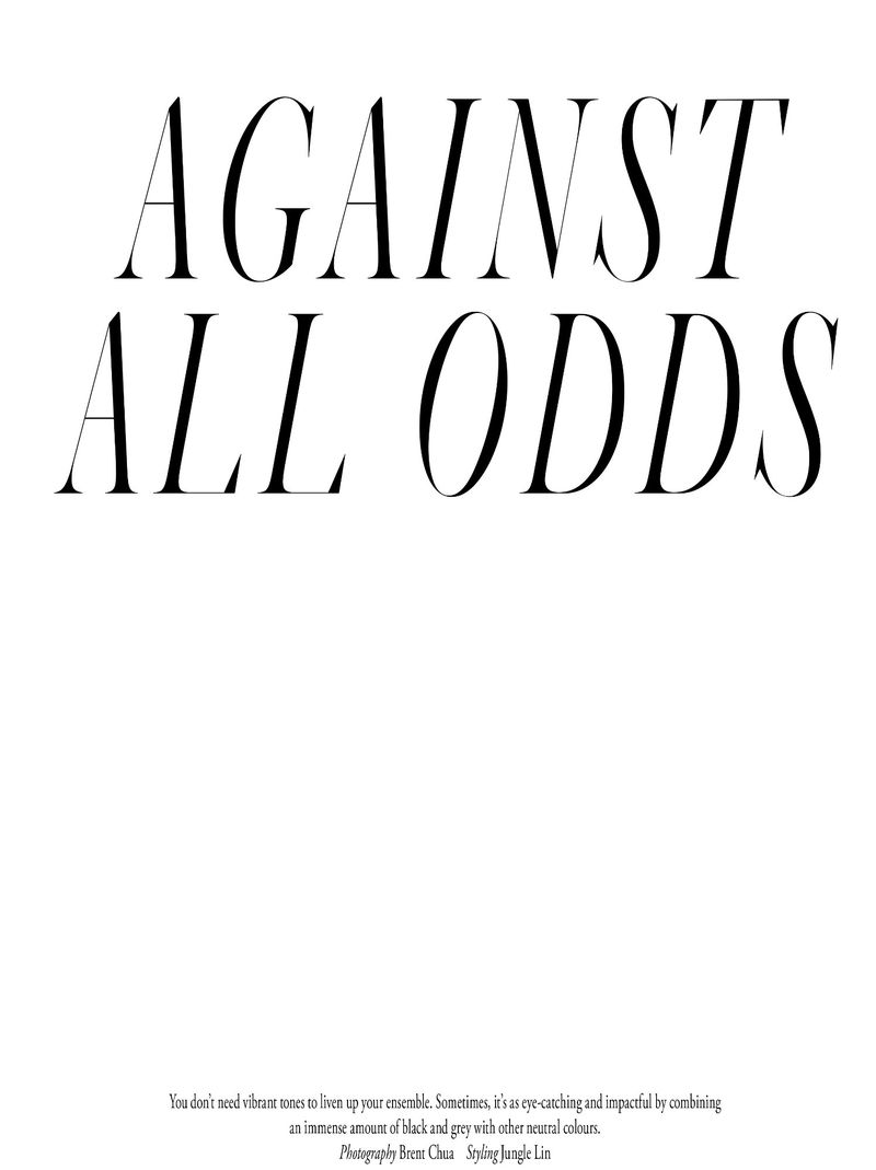 Against All Odds (Men's Folio Malaysia)
