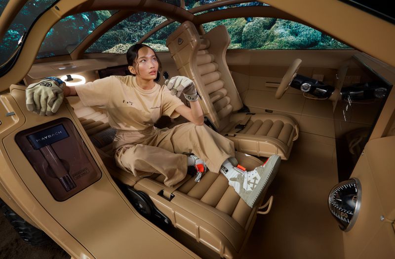Mercedes Maybach x Off White Campaign 2022 (Off-White)