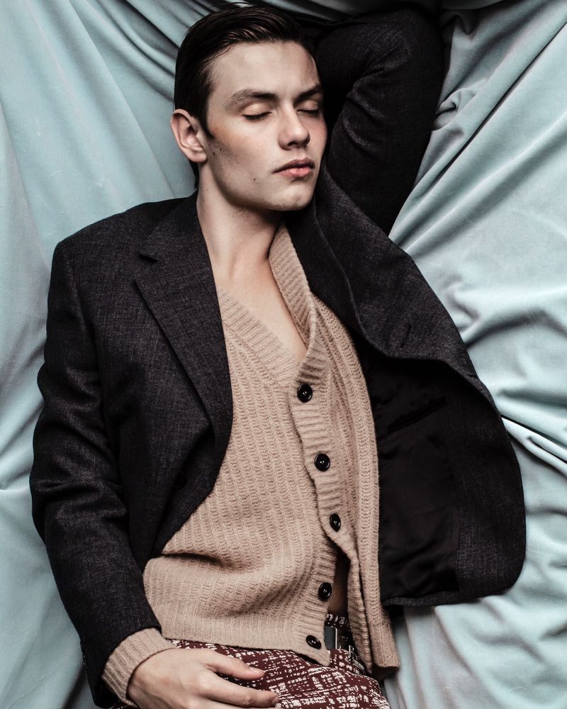 Louis Partridge (The Face Magazine)